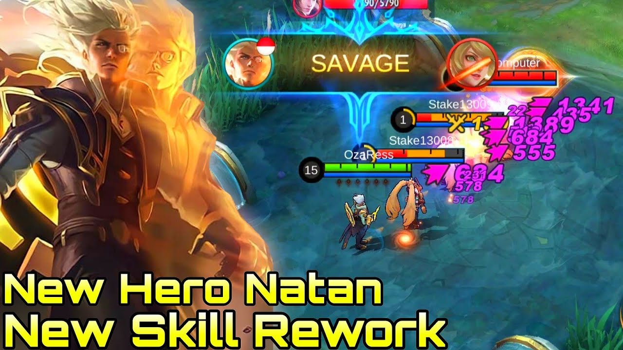 New Hero Natan Skill Rework - Mobile Legends Bang Bang - YouTube