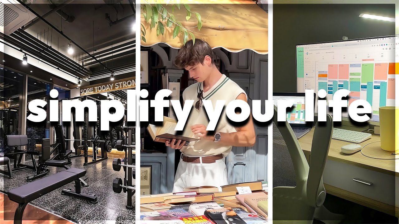 How To Simplify Your Life To Maximize Success - YouTube