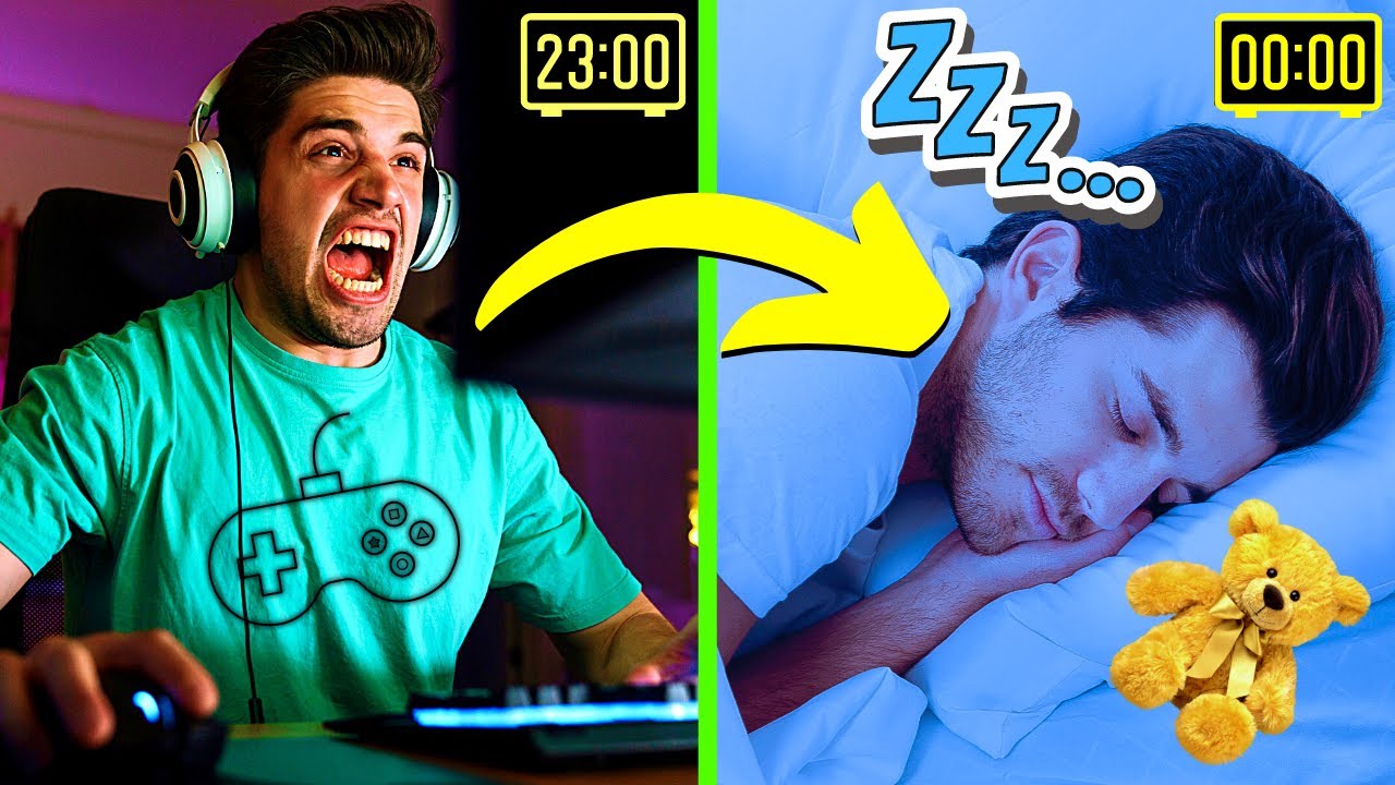 How To Calm Down & Fall Asleep After Gaming - YouTube