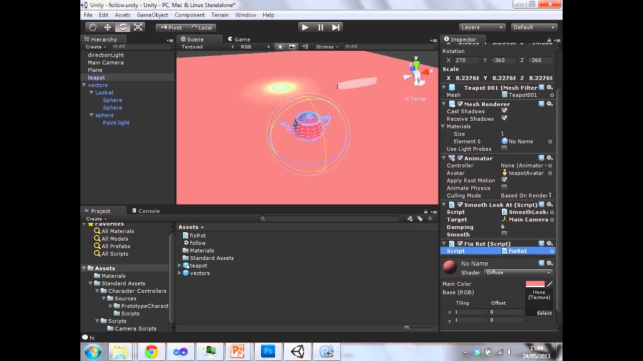 Unity Tutorial 06 Scripting Basics Youtube