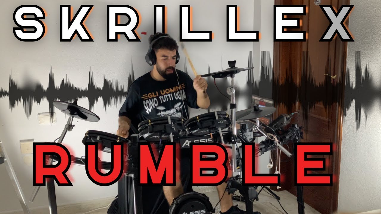 DRUM COVER SKRILLEX RUMBLE (GIOLAB) - YouTube
