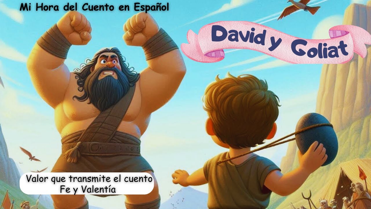 David y Goliat|Mi Pequeña Biblia|Cuento Infantil Para Dormir|Valor|Fe ...