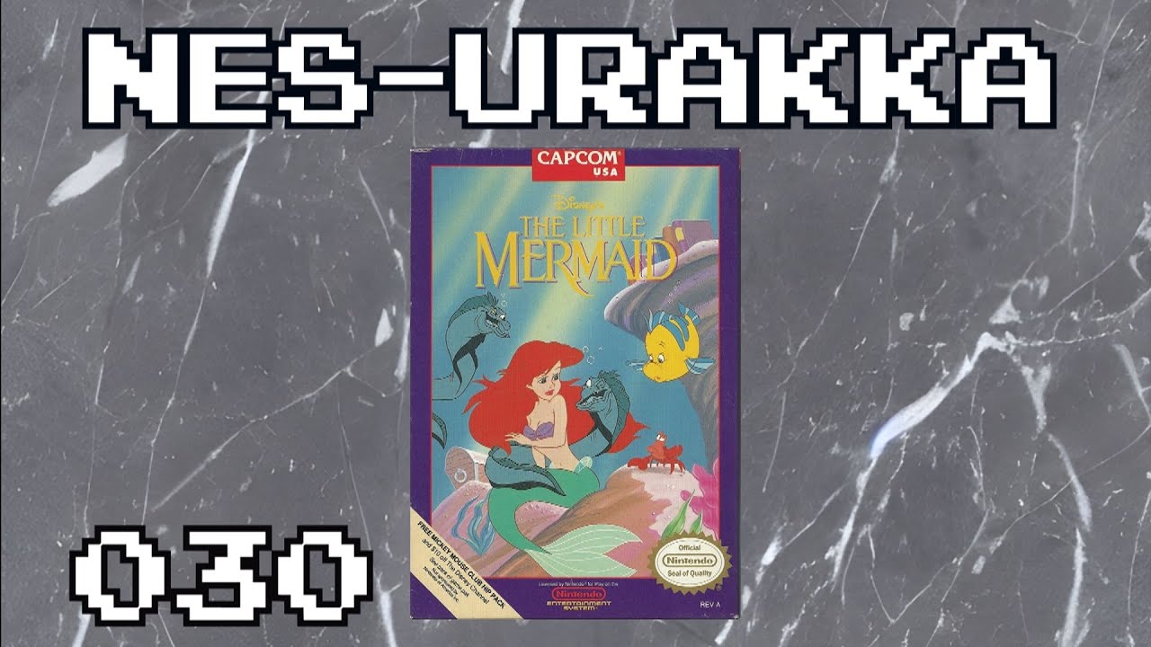 NES-Urakka 030 | Disney's The Little Mermaid (NES) - YouTube