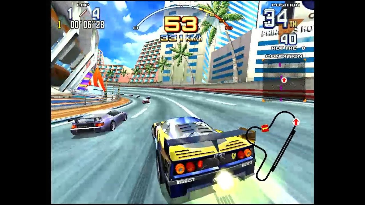Scud Race / Sega Super GT (AM2 - Sega Model 3 - 1996) - YouTube