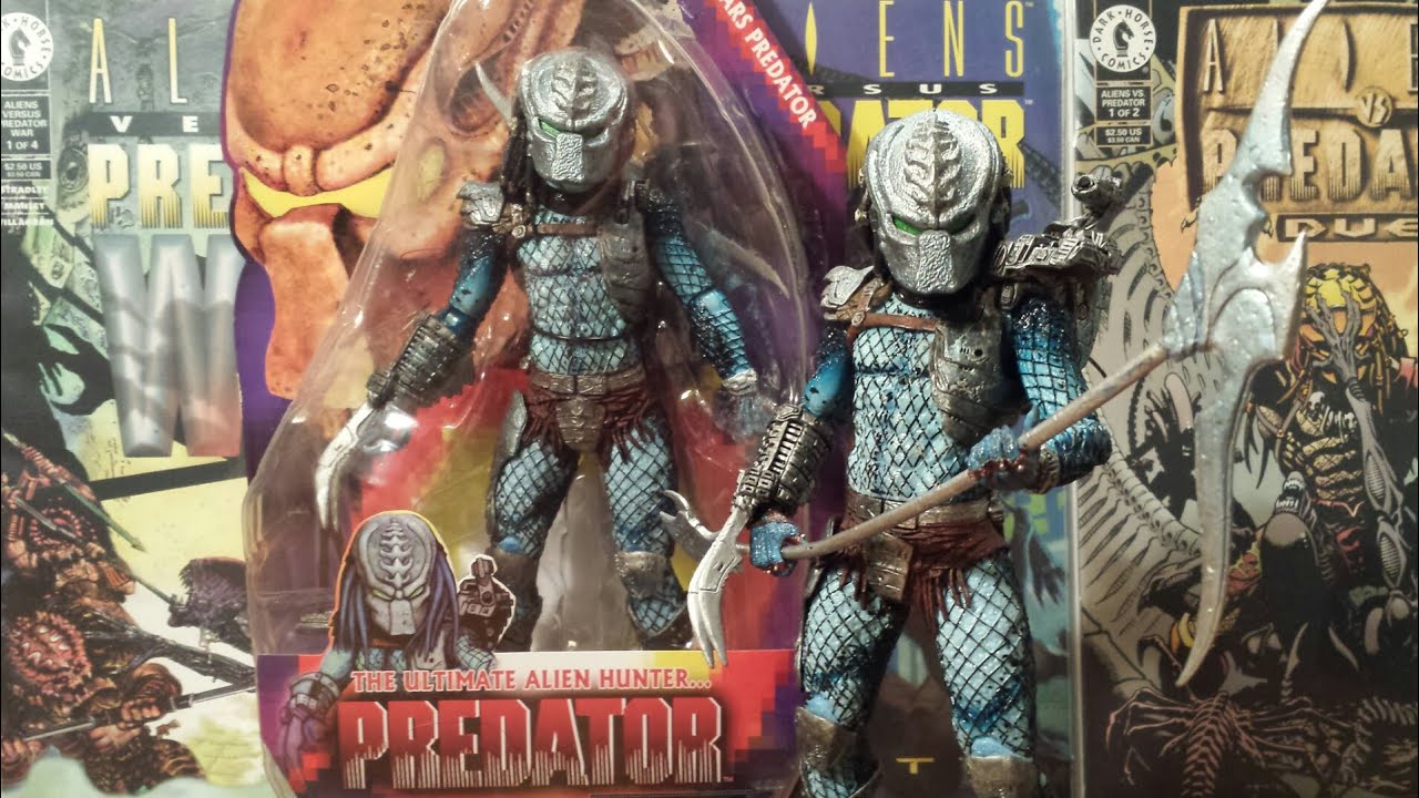 NECA predator series 10/ Hive wars predator action figure (HD) - YouTube