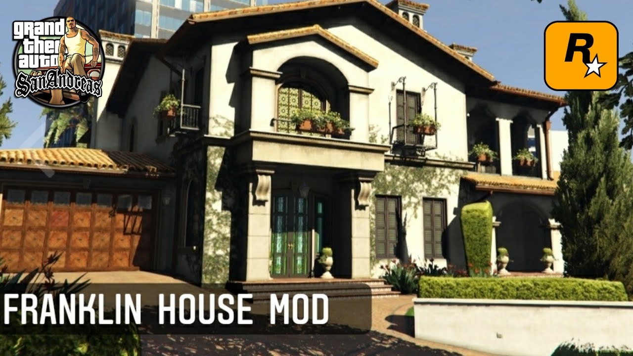 franklin house mod in gta san andreas || 2020 vip house mod in gta ...