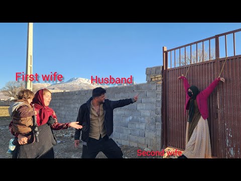 Husband tied up second wife to take first wife to eye doctor💔💔معجزه عسل.