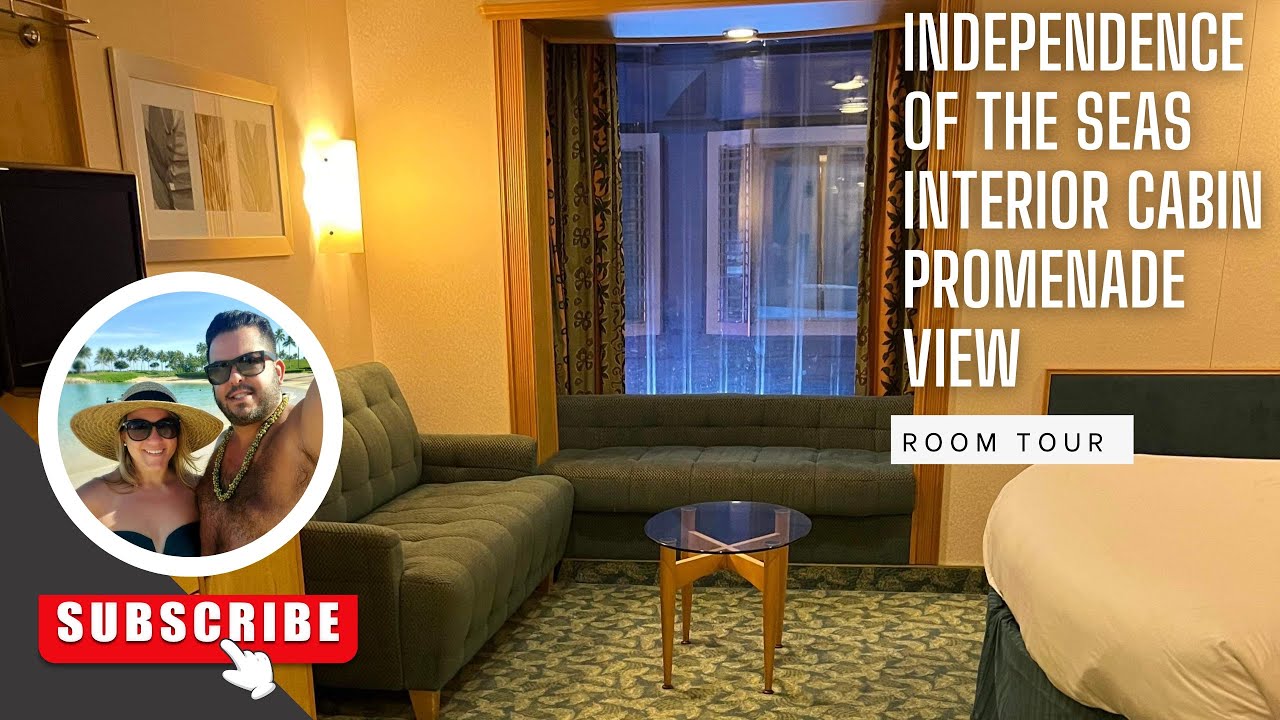 Independence of the Seas Interior Promenade View - Room Tour - YouTube