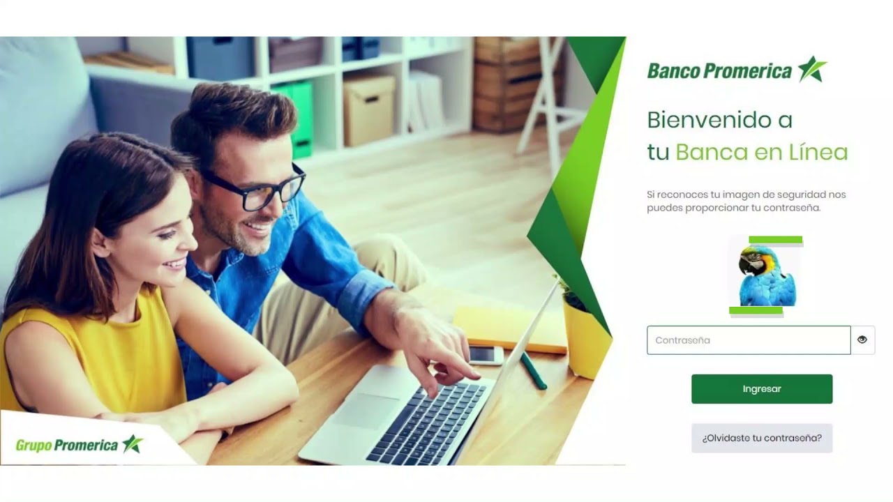 Tutorial - Configura su contraseña desde Banco Promerica en línea - YouTube