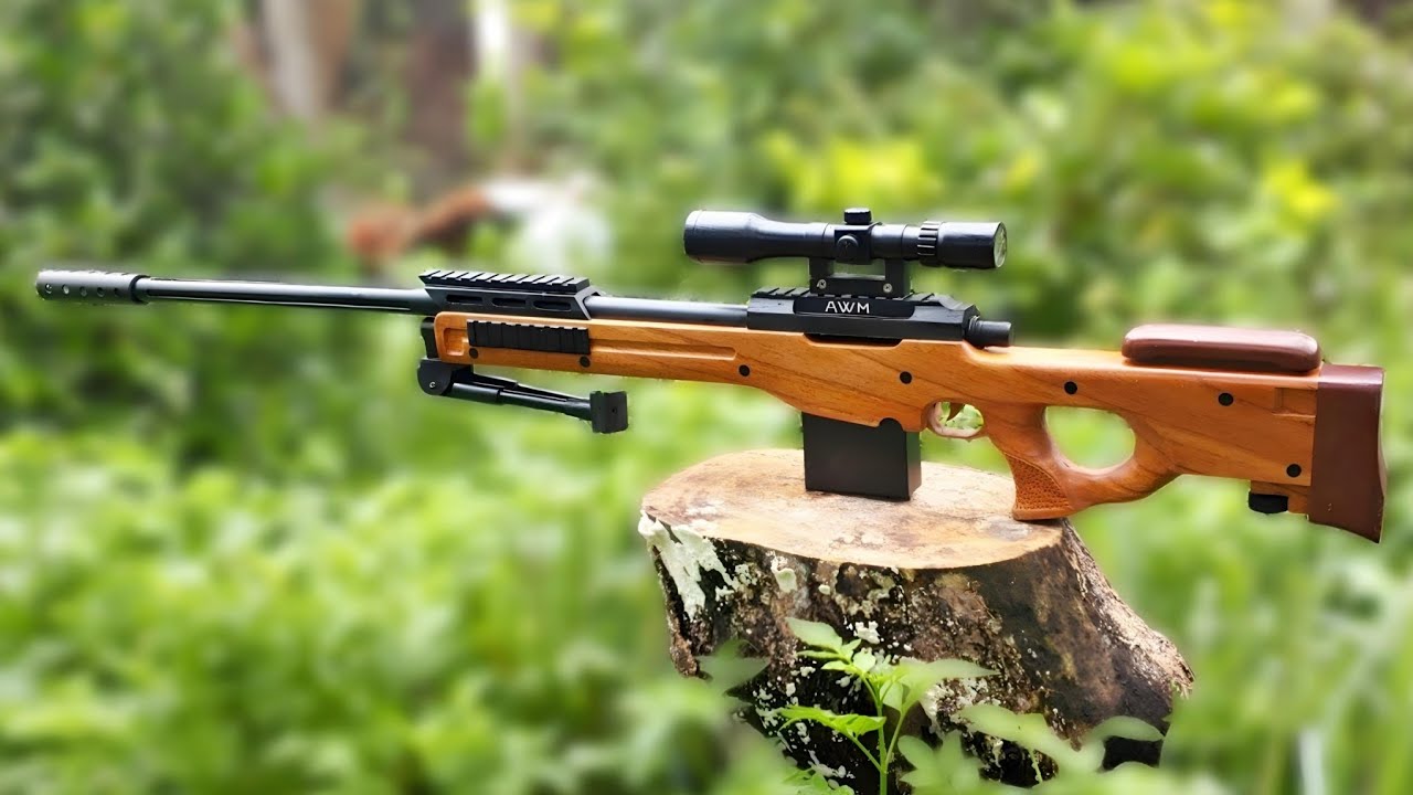 DIY slingshot - Super powerful slingshot - YouTube