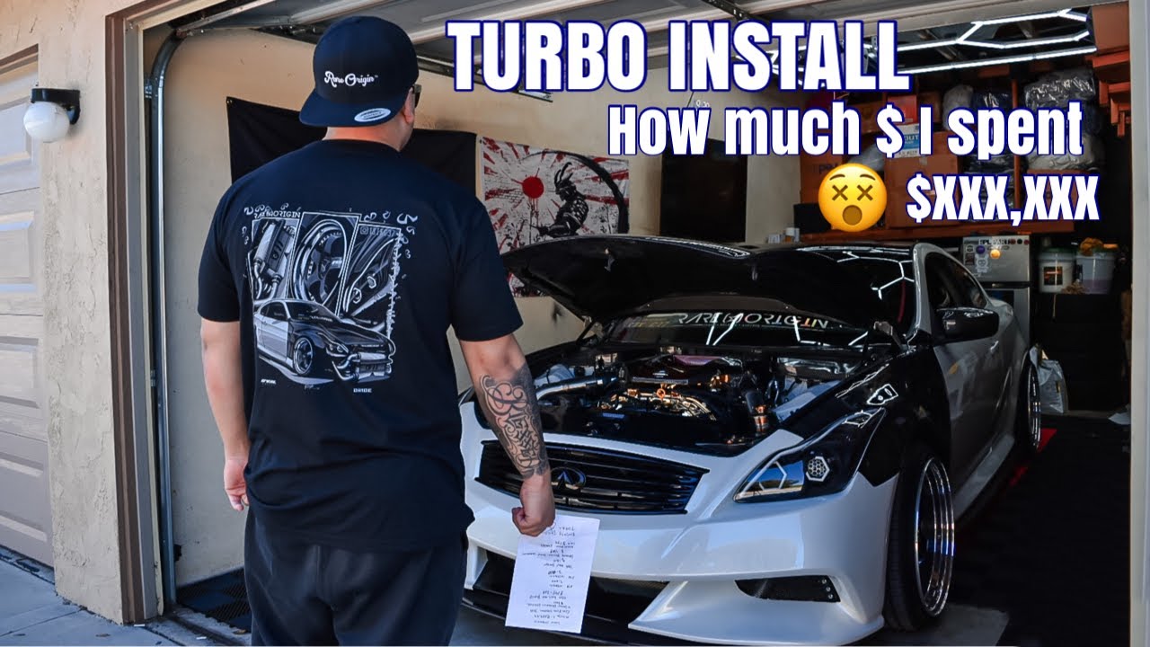 My Single turbo G37 ( Price Breakdown) - YouTube
