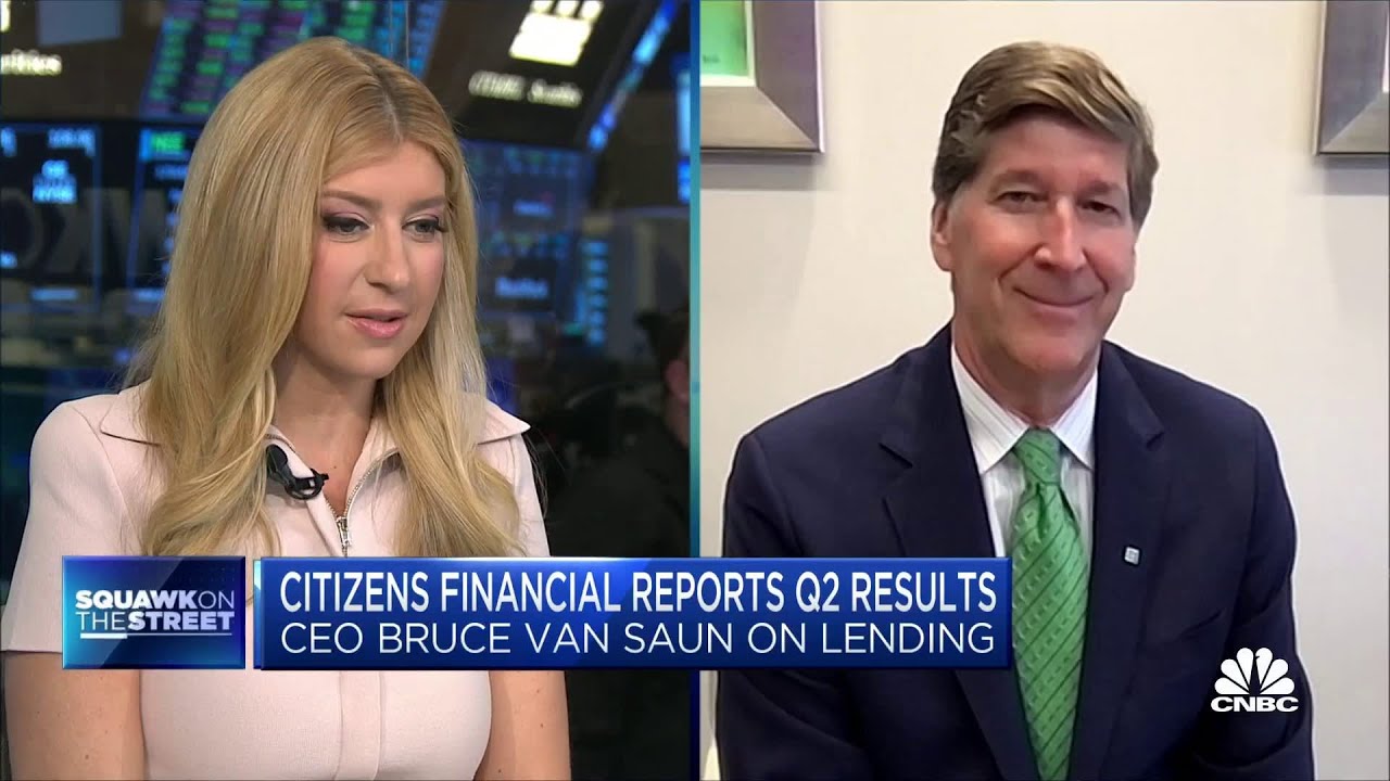 Citizens Financial CEO on deposit growth, credit market and earnings ...