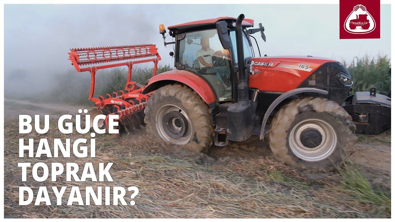 Taş Gibi Toprağı Yardı Geçti | Case-İH Puma 165 ve Matris Armoni - YouTube