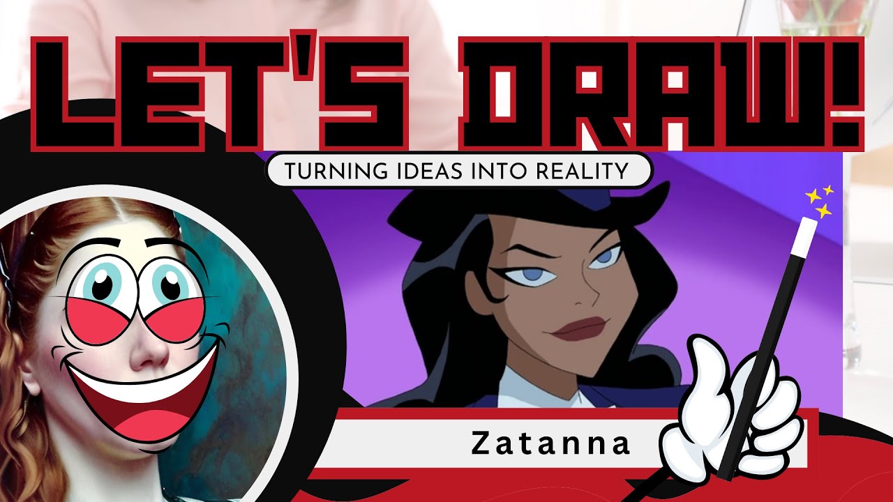 Let's Draw! Timelapse of Zatanna - YouTube