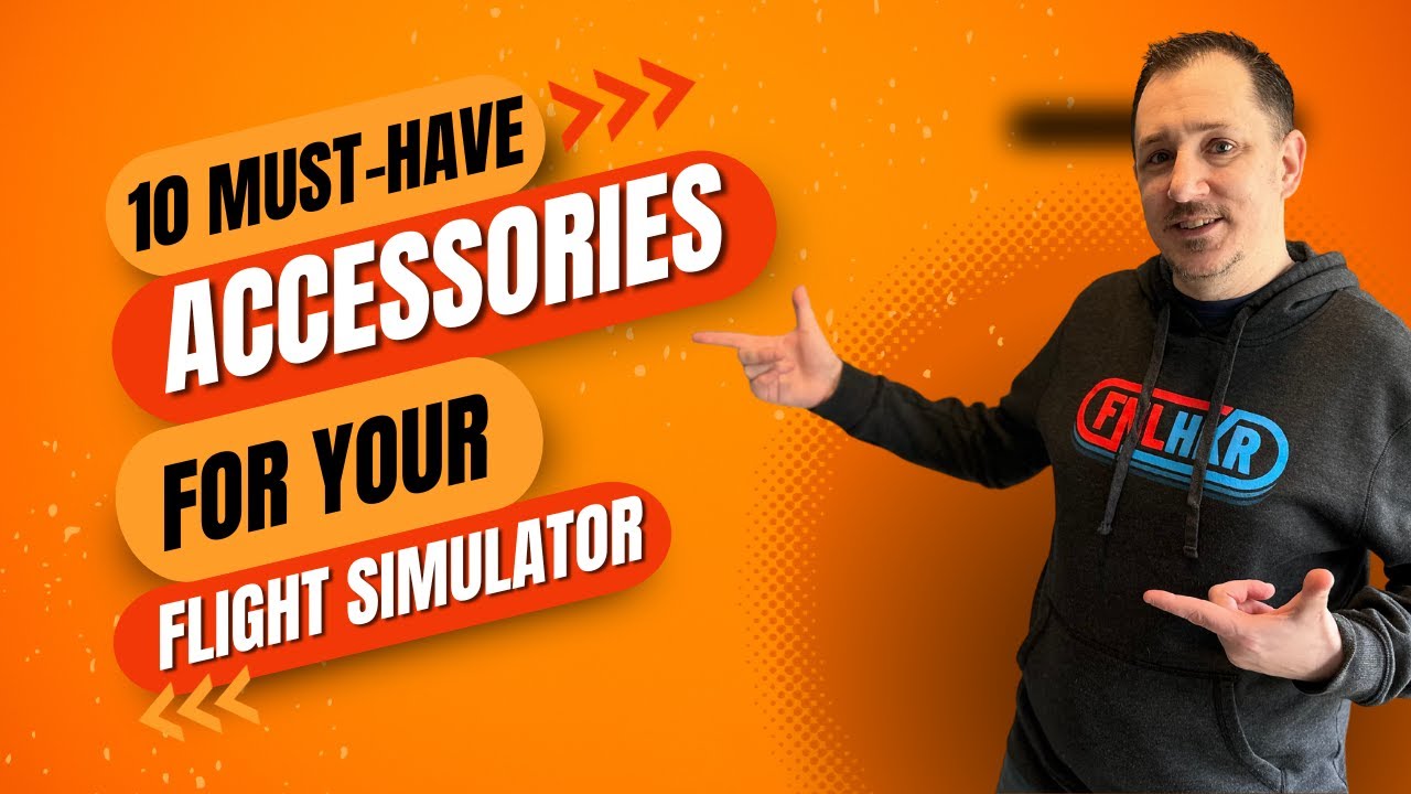 10 Must-Have Accessories for Your Home Flight Simulator Setup - YouTube