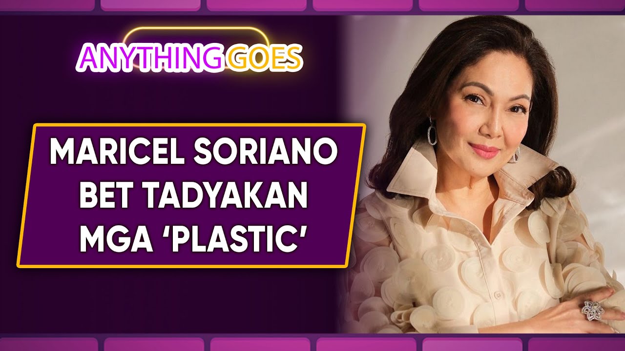 Maricel Soriano bet tadyakan mga ‘plastic’ | ANYTHING GOES QUICKIE ...