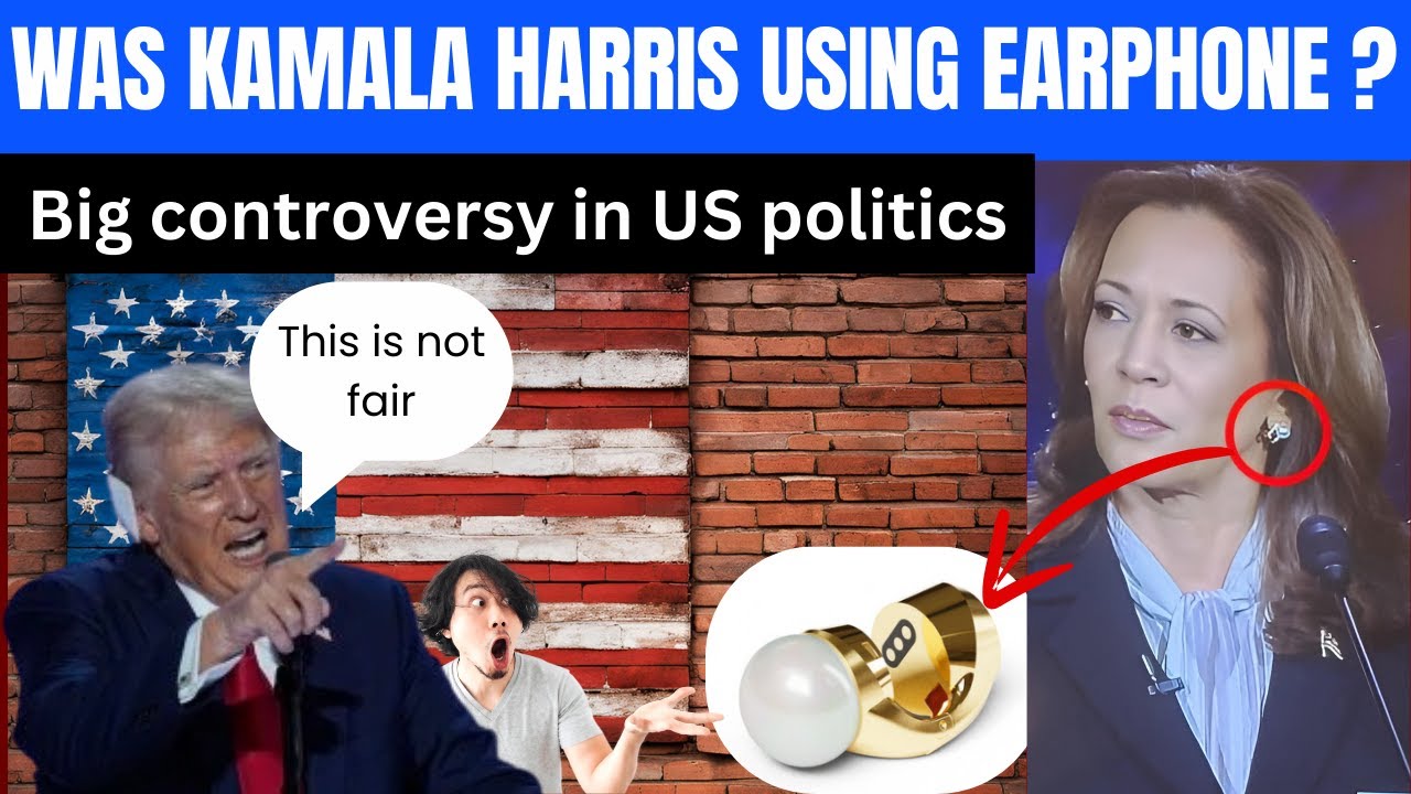 Was Kamala Harris Wearing Secret Audio Earrings During Presidential ...