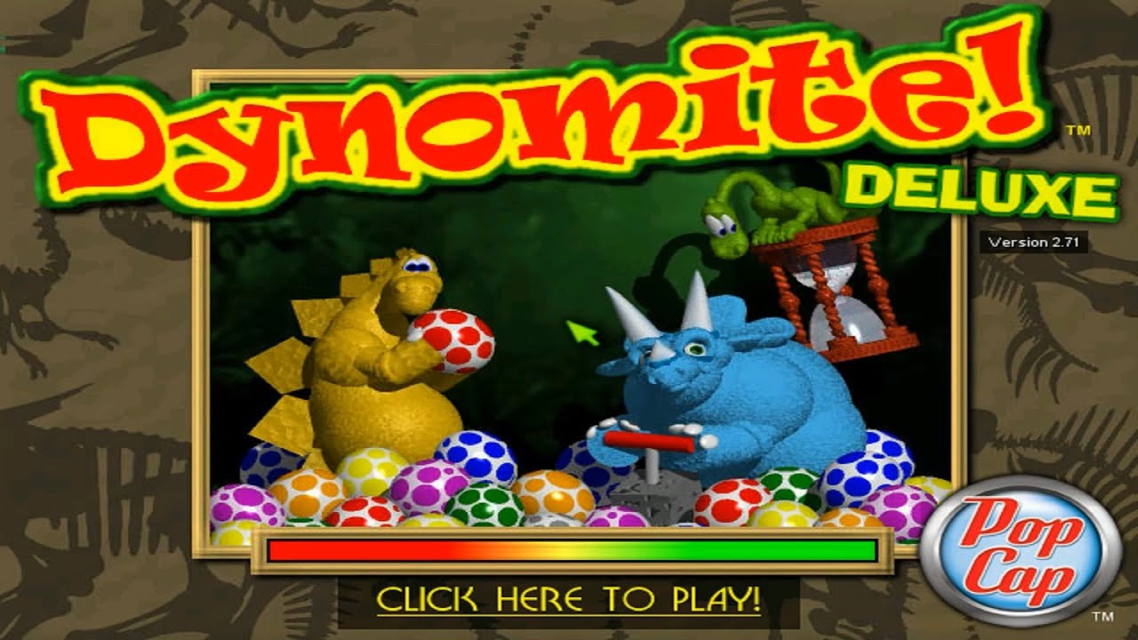 Прохождение игры : Dynomite! DELUXE . PC . Winodws . ПК . FOSSIL CHALLENGE - STRATEGIC . - YouTube