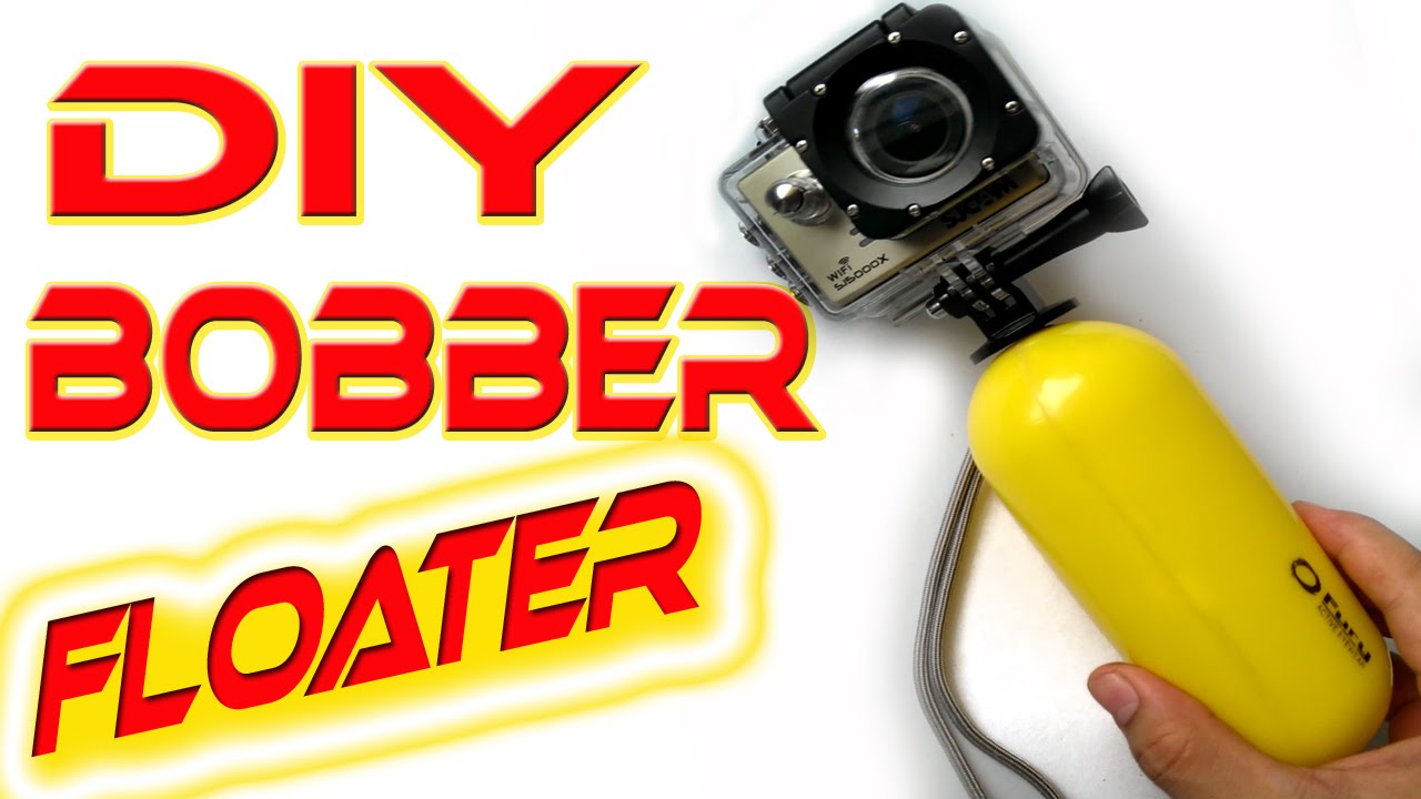 How to make a bobber floater for Action Camera - tutorial - YouTube