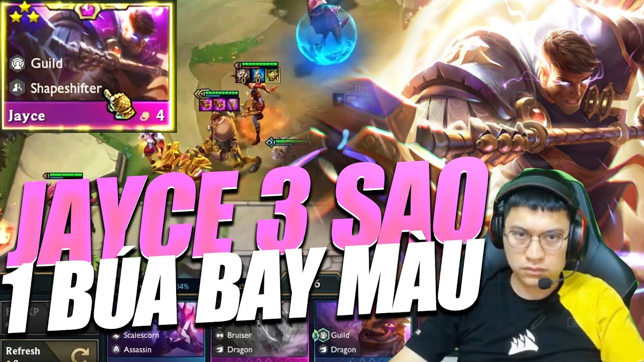 Jayce 3 Sao, THỔI BAY NỬA ĐỘI HÌNH Chỉ Với Một Chầy - YouTube