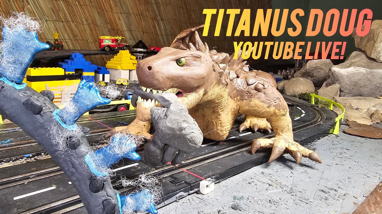 LIVE Legendary Godzilla Stop Motion - Godzilla x Kong: The New Empire ...