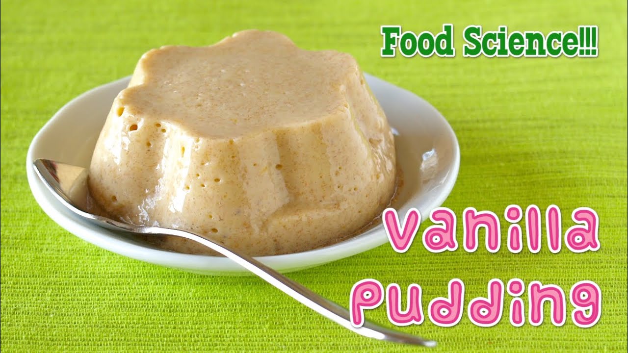 Food Science! 3-Ingredient Vanilla Pudding 実験! 柿とバニラアイスでプリンを作ってみた♪ ...