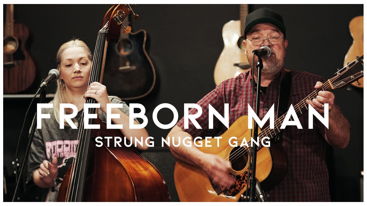 "Freeborn Man" - Strung Nugget Gang (Jimmy Martin Cover) - YouTube