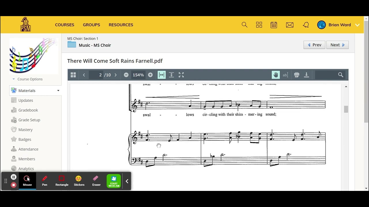 Score Reading Explanation 2 - YouTube