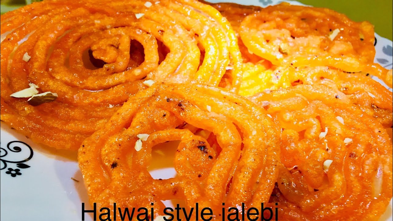 How to make halwai style jalebi - YouTube