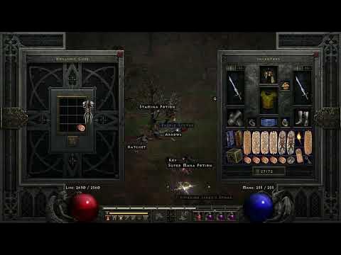 231% Magic Find Dual Grief Frenzy Barb Vs Players 8 The Dark Wood Terror Zone Diablo II ...