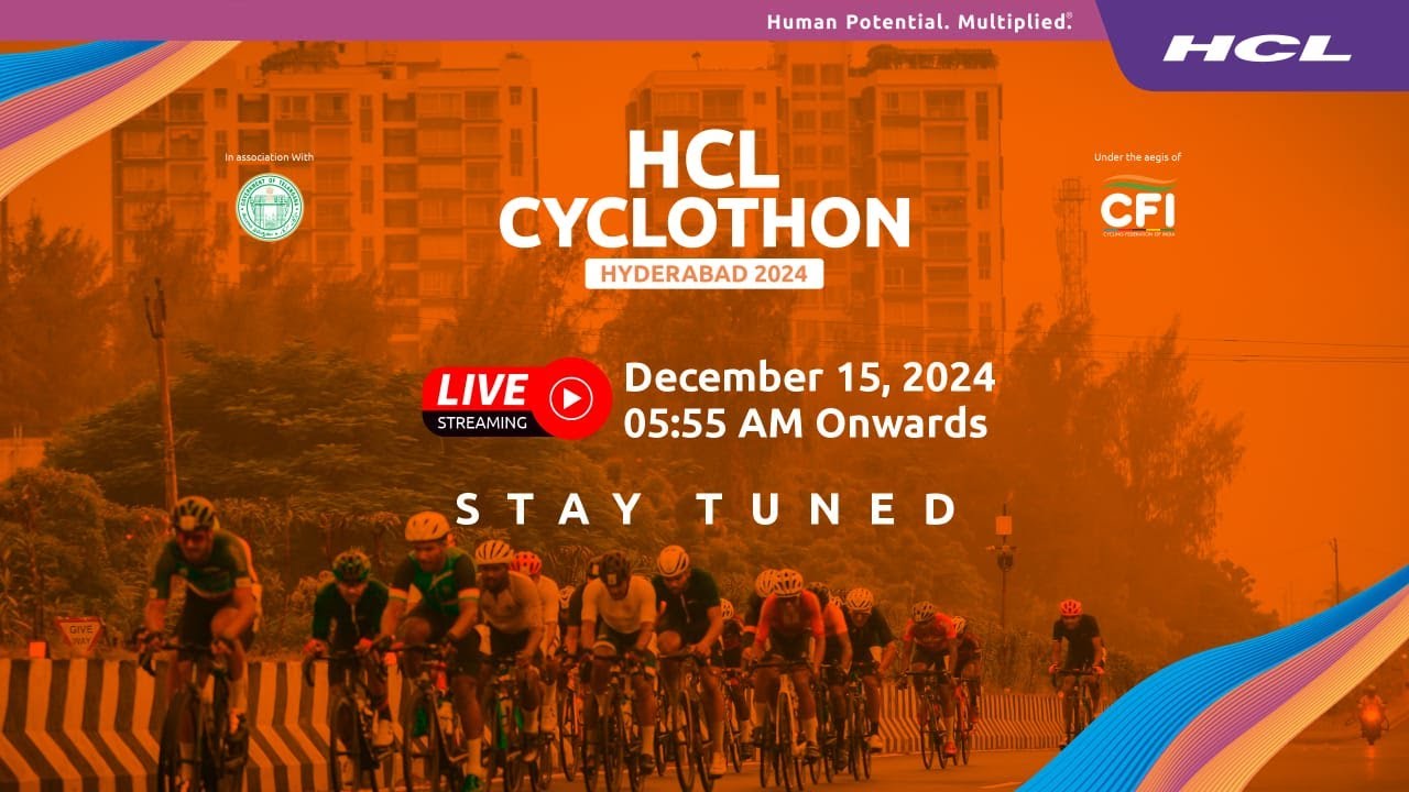 HCL Cyclothon - Hyderabad 2024 l Race Day - YouTube