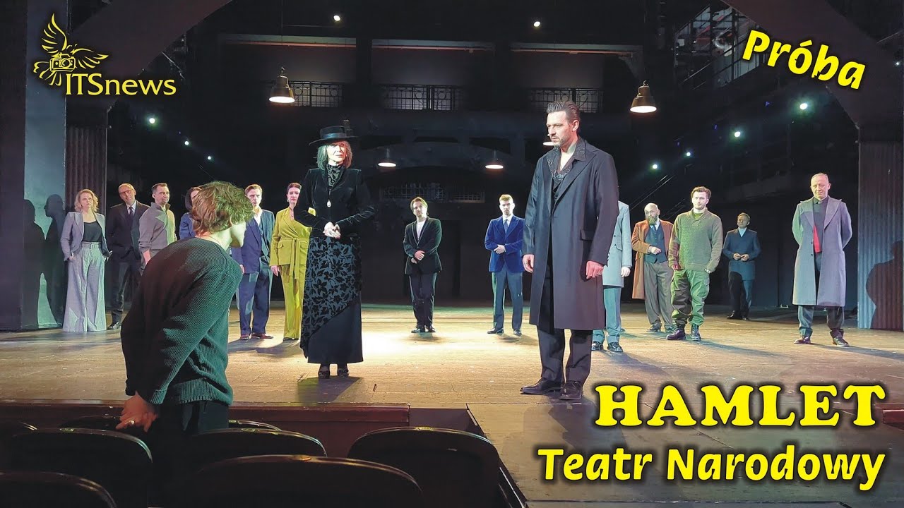 Teatr Narodowy. Hamlet Williama Shakespeare’a - Próba. reżyseria Jan Englert - YouTube