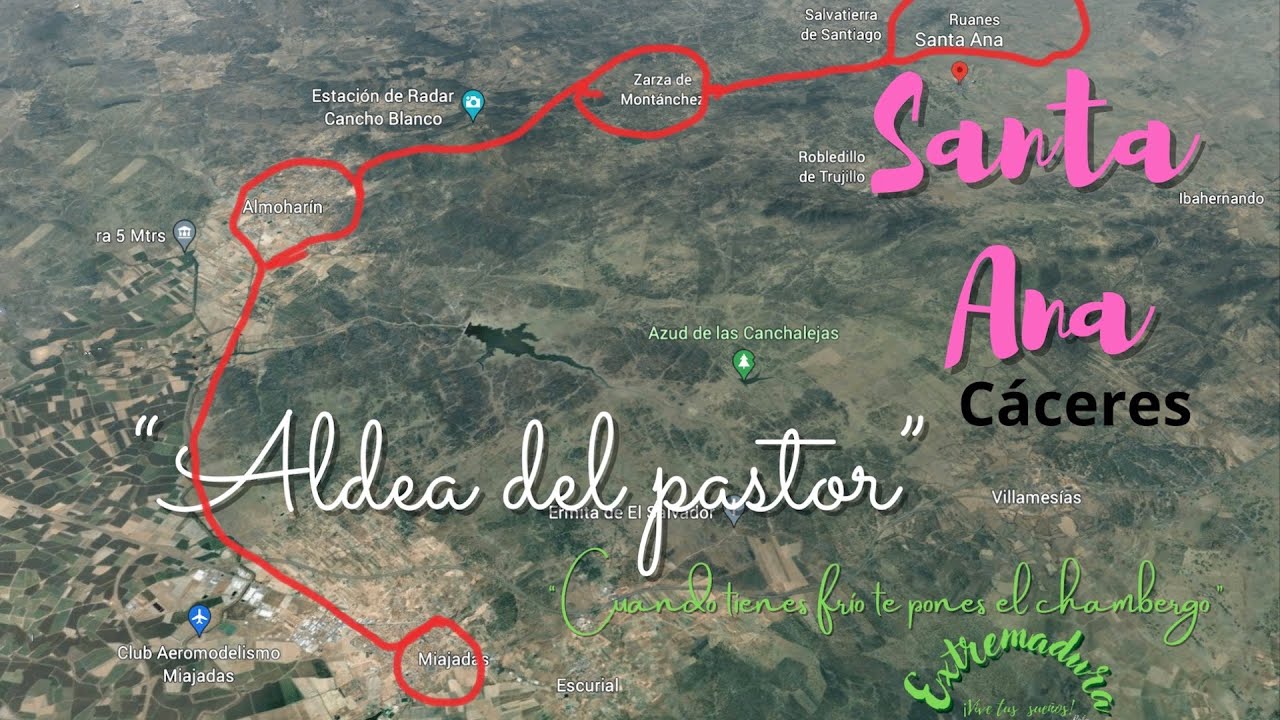 Santa Ana .Aldea del pastor. Cáceres - YouTube