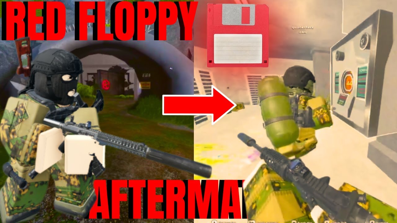 TEAM OF 5 RUN RED FLOPPY AND DOMINATE AFTERMATH - YouTube