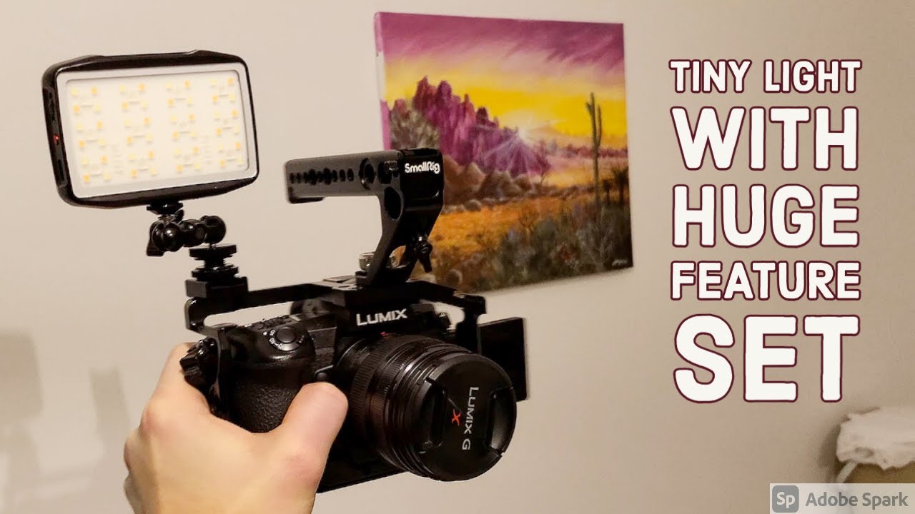 Best Mini LED RGB Camera Light under $60 - Falcon Eyes F7 Mini Review ...