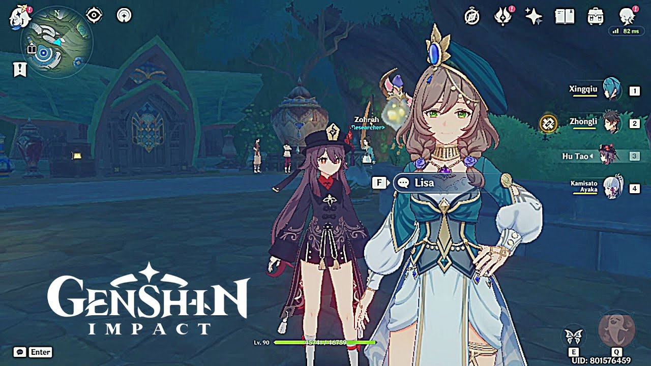 Lisa's Location In Sumeru (02/03/23) - Genshin Impact - YouTube