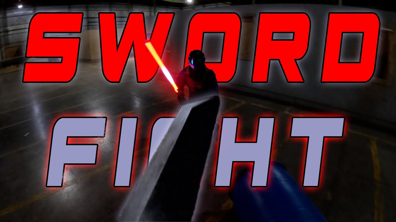 Sword Fights in AIRSOFT [Gamepod Combat Zone] - YouTube