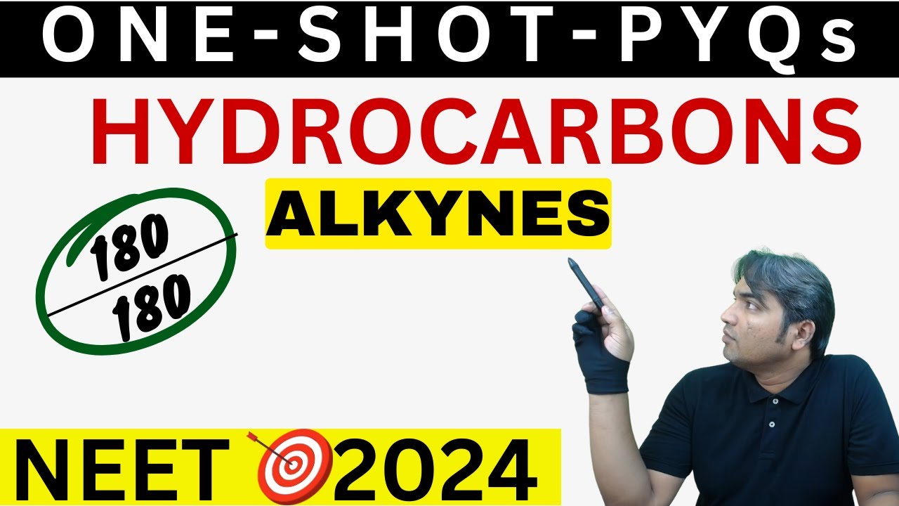 HYDROCARBON | ALKYNES | PYQs | CHEMISTRY FORUM| NITISH SIR - YouTube
