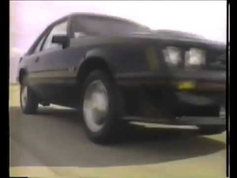 1982 ford mustang gt commercial - YouTube