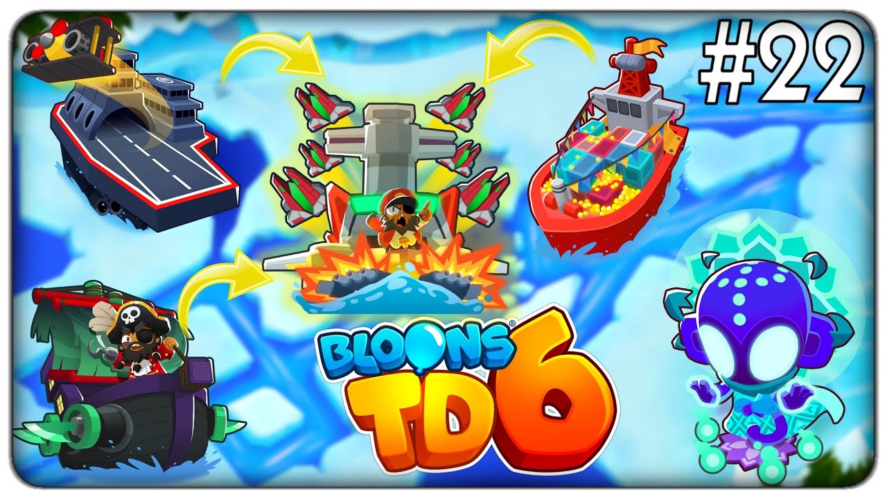 PROVIAMO LA POTENTE PSI E SBLOCCHIAMO LA PIU' DEVASTANTE NAVE MAI ESISTITA | Bloons TD6 (2022 ...
