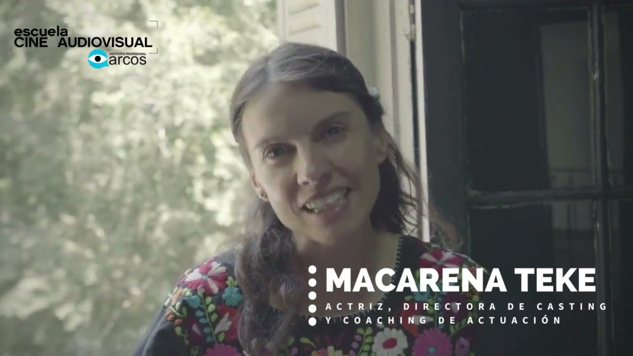 Macarena Teke analiza el Workshop intensivo de actuación frente a cámara y casting - YouTube