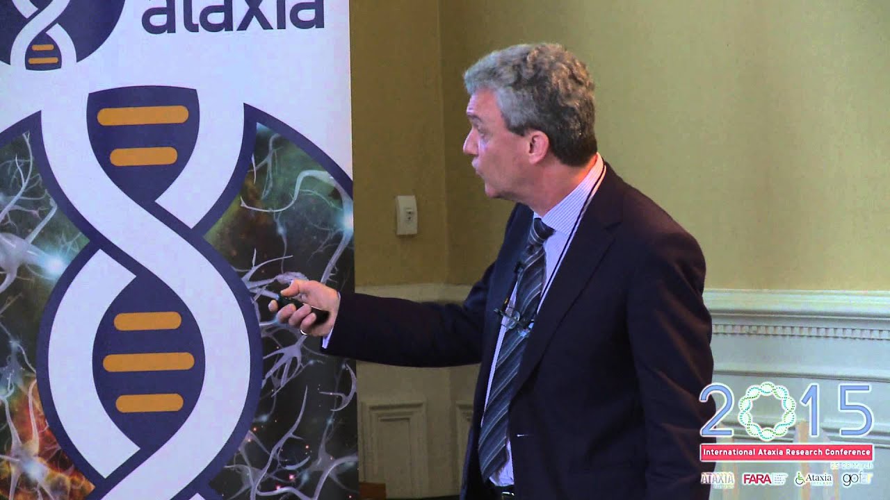 Dr Mark Pook's talk on current drug treatments research in Friedreich's ...