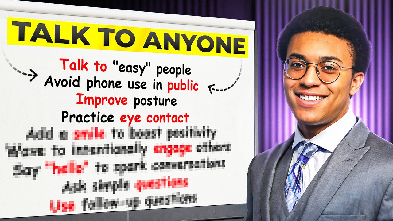12 Steps To Talk To Anyone - YouTube