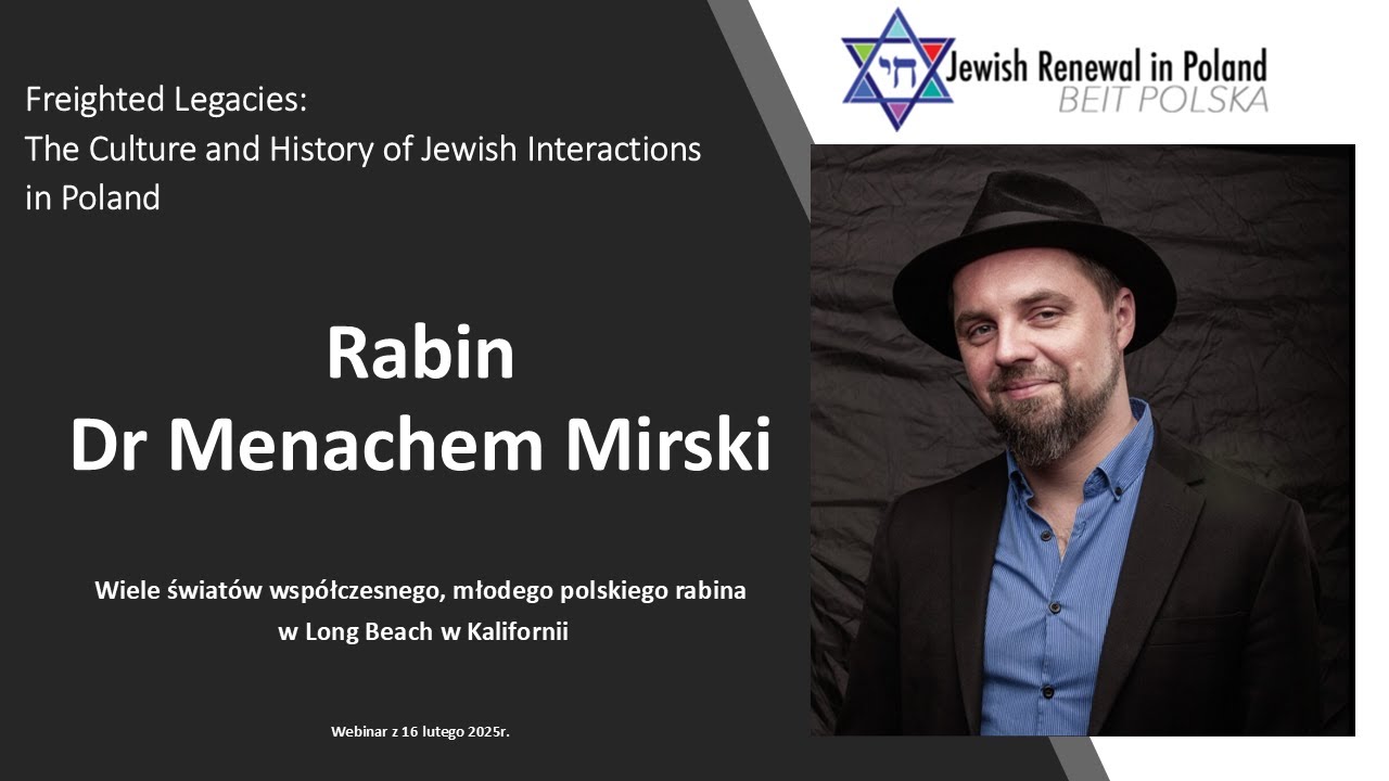 Rabin dr Menachem Mirski. Wiele światów współczesnego, młodego ...