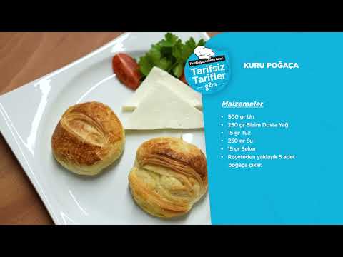 Kuru Poğaça Tarifi | Mutfakta Biz Varız