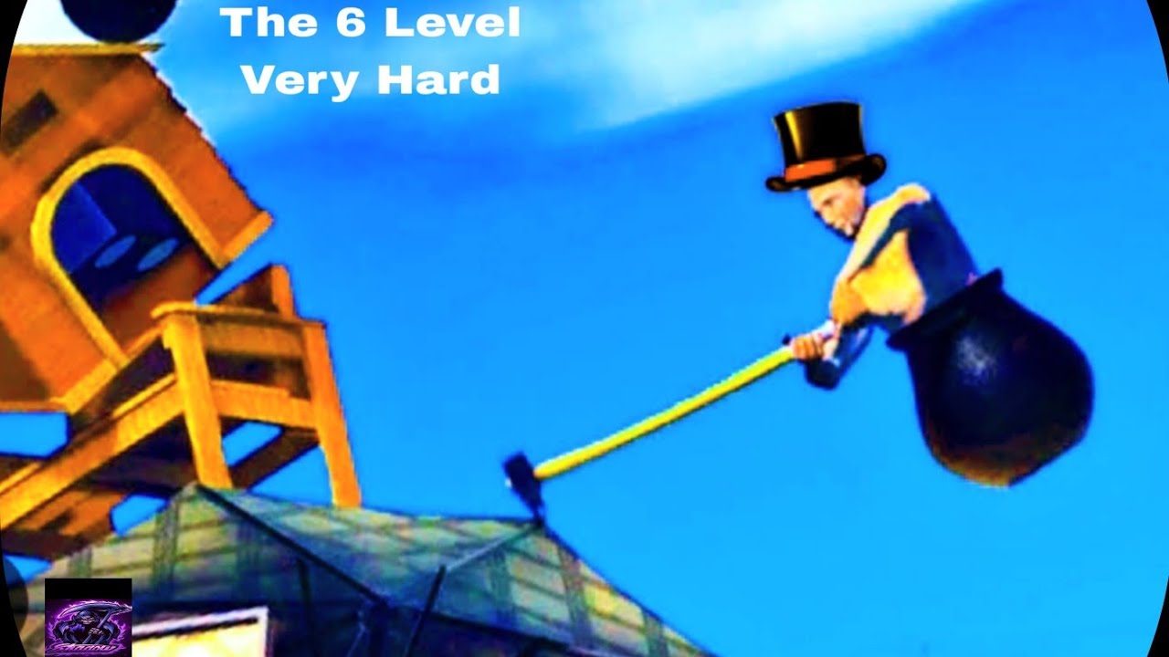 The 6 Level is the very hard l Getting over it Gameplay #2 - YouTube