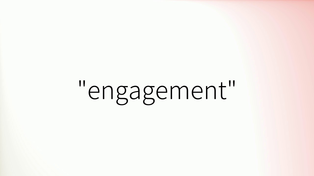 Engagement Synonym