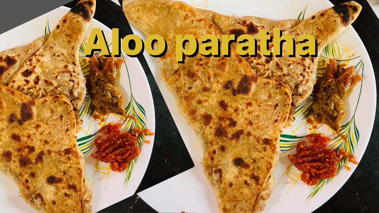 ALOO PARATHA | CHATPATA Aloo Paratha | Healthy cooking - YouTube
