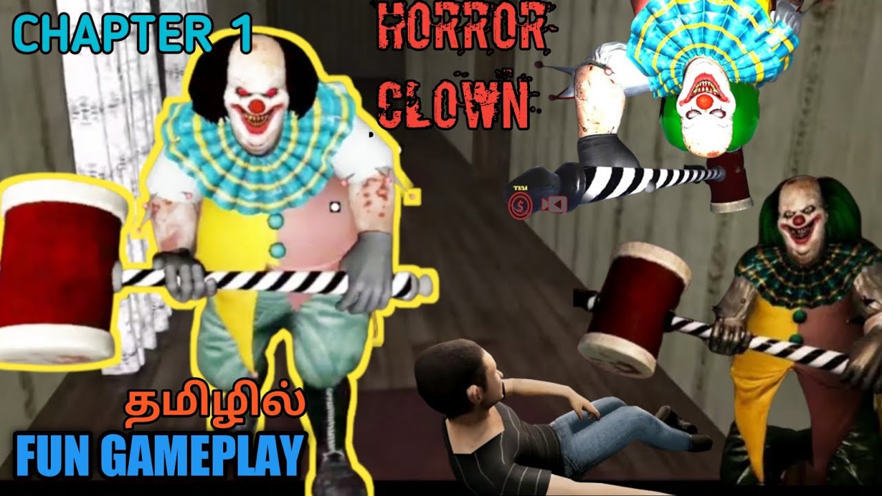 HORROR CLOWN / CHAPTER 1 / part 1 / Fun gameplay / in Badri gaming ...