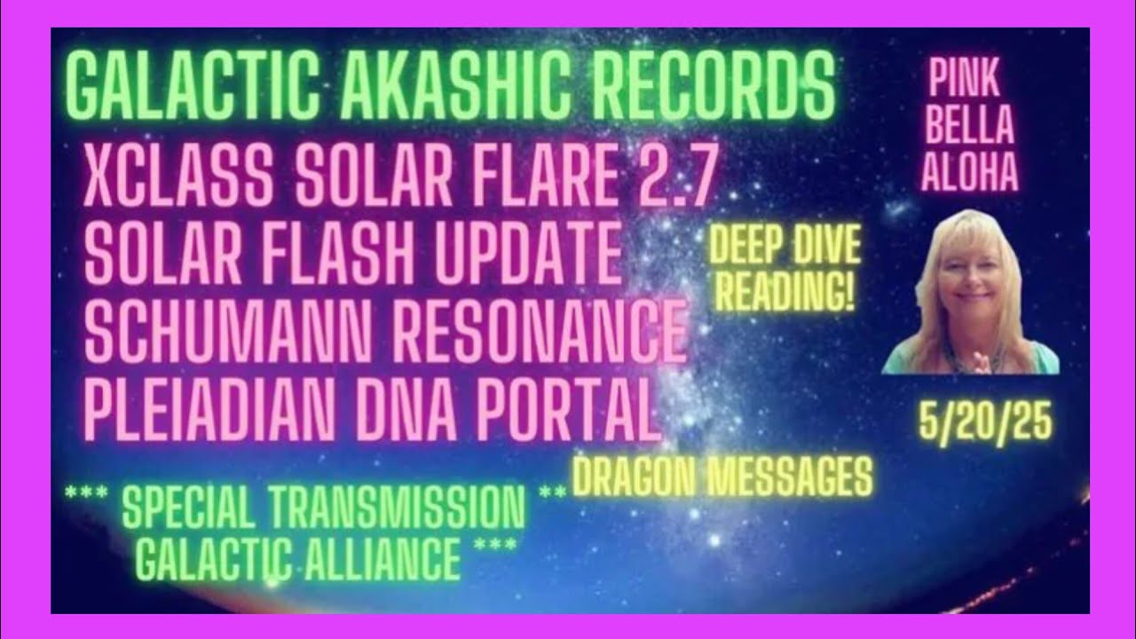 X-Class Solar Flares & PLEIADIAN Portal ⚡ | Schumann Spikes, Solar ...